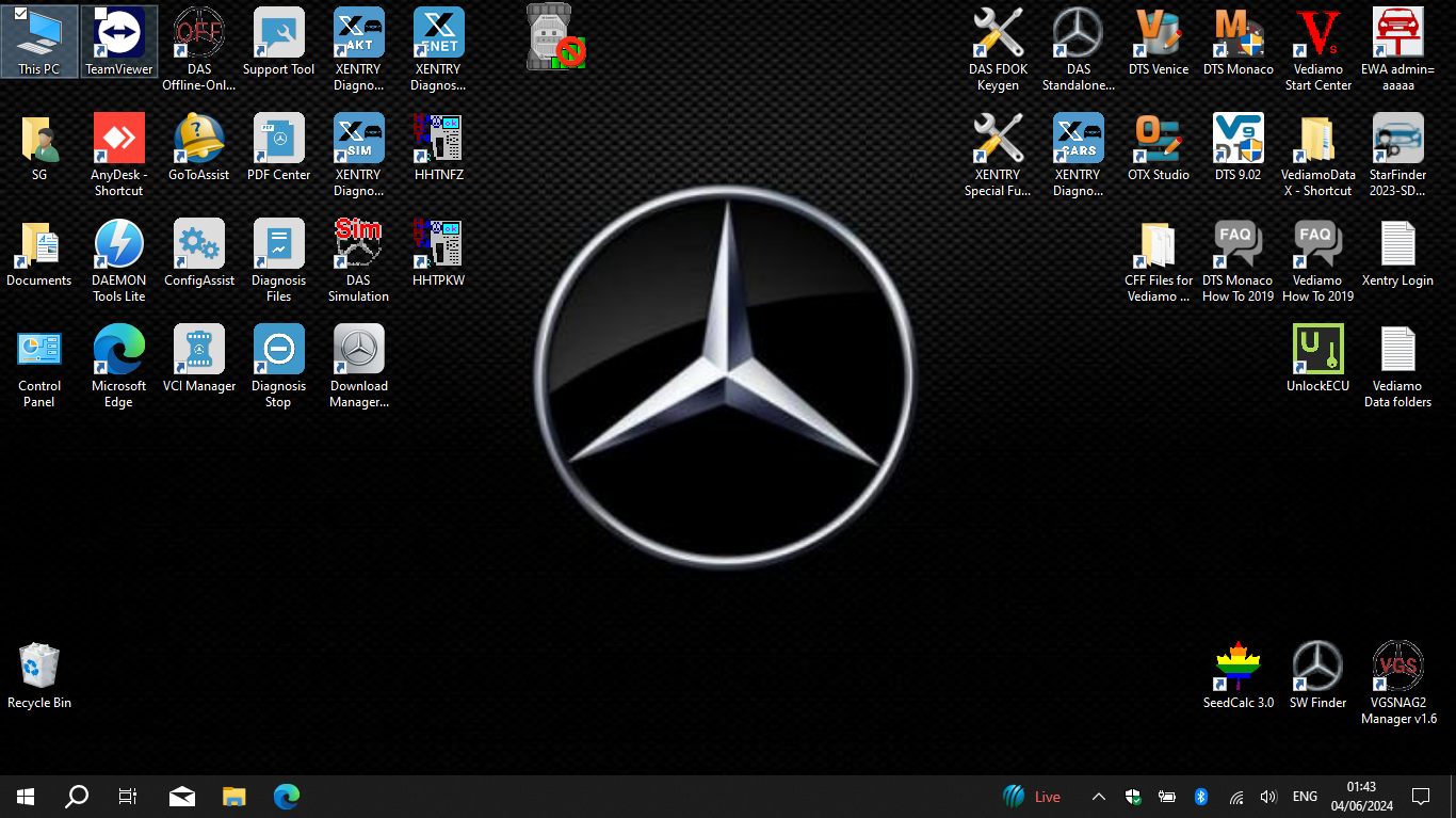 Mercedes-Smart Xentry Open Shell & Passthru – DiagAutosolutions.com